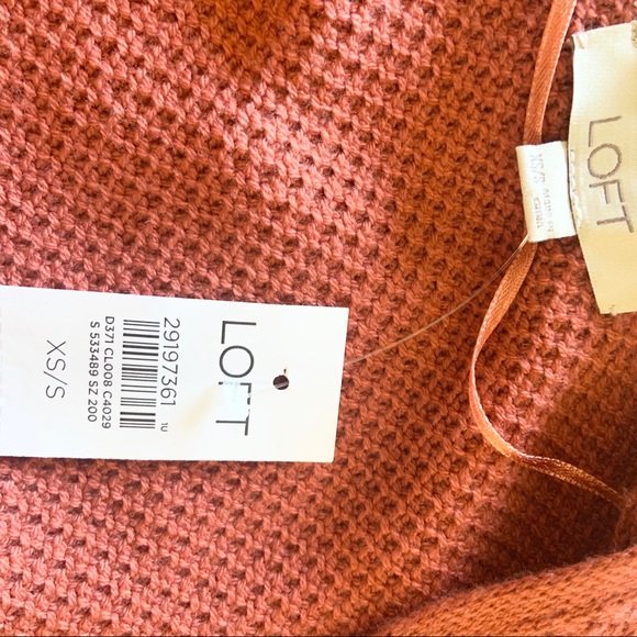 LOFT | Sweaters | Loft Waffle Stitch Open Wrap Sweater | Poshmark